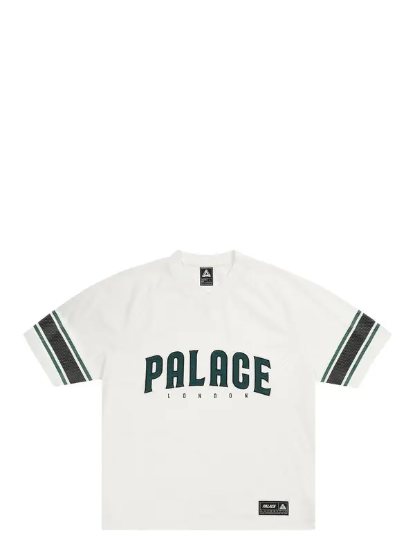 PALACE Satin The Park Mesh Jersey - White