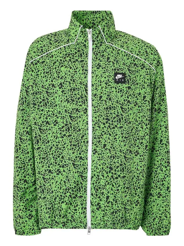 Nike Printed Zip-up Jacket - Green