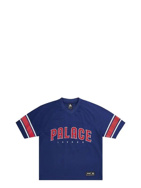 PALACE Satin The Park" Mesh Jersey - Blue