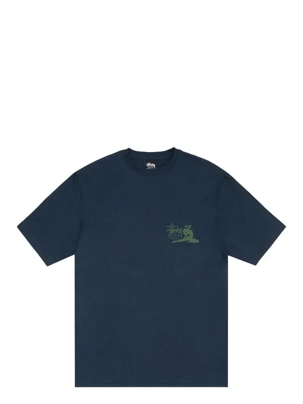 StÜssy Relaxed Fit Graphic Tee - Blue
