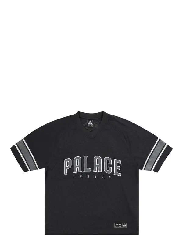 PALACE Satin The Park Mesh Jersey - Black