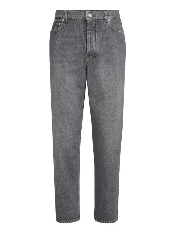 Brunello Cucinelli Denim Cotton Jeans - Grey