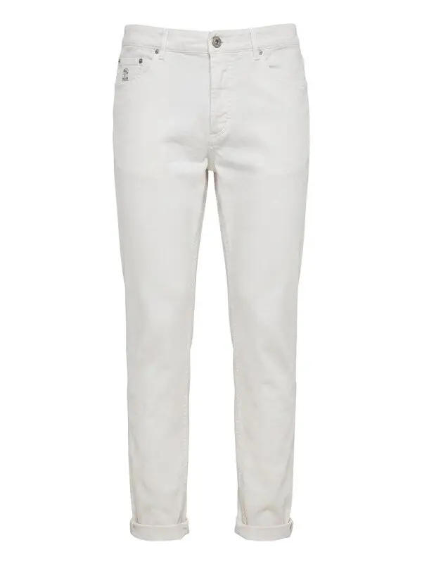 Brunello Cucinelli Cotton Jeans - Multicolor