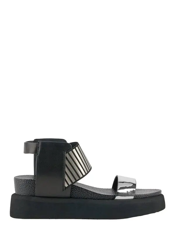 United Nude Rico Sandal Ii Afterlight - Silver/black
