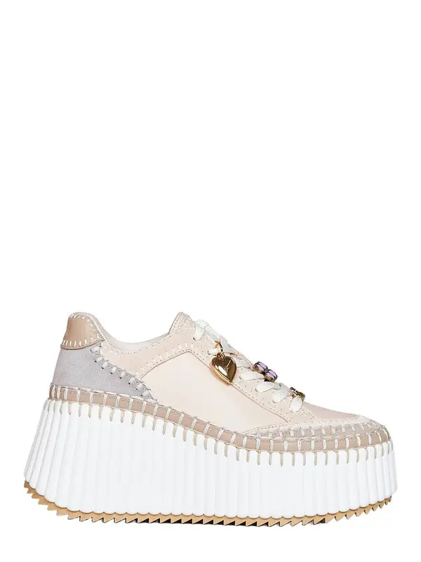 Chloé Nama Wedge Sneakers - Multicolor
