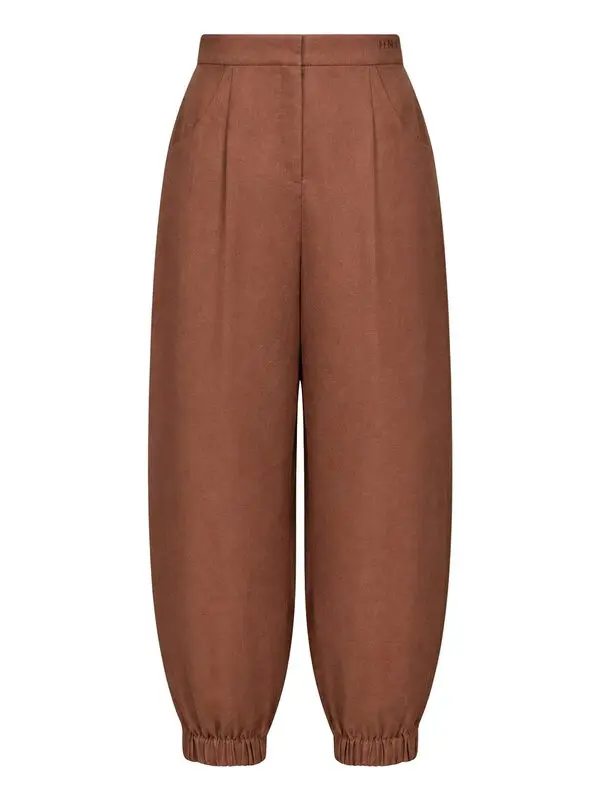 Fendi High-rise Balloon Trousers - Multicolor