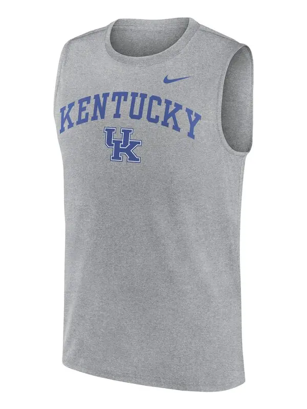 Nike Kentucky Primetime Arch Legend Dri-fit Muscle Tank Top - Grey