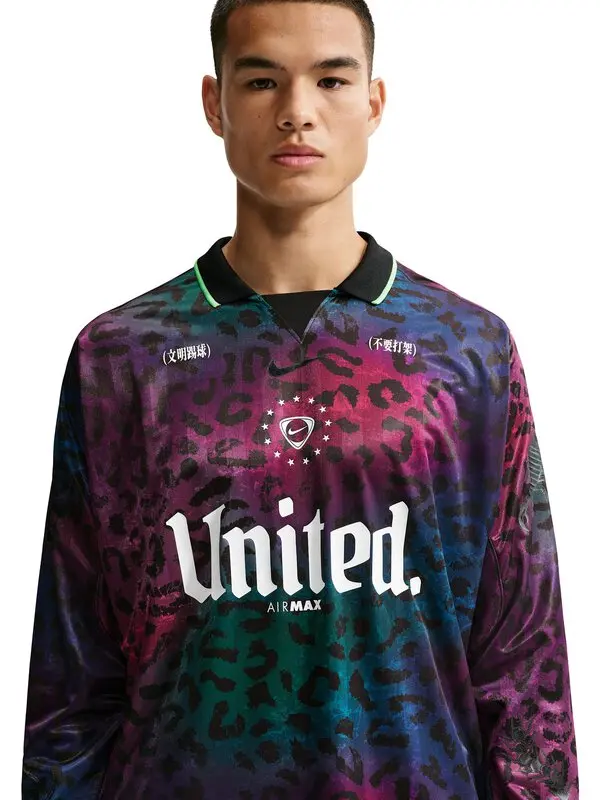 Nike Mad 90 Pack "tiempo" Long-sleeve Jersey - Black