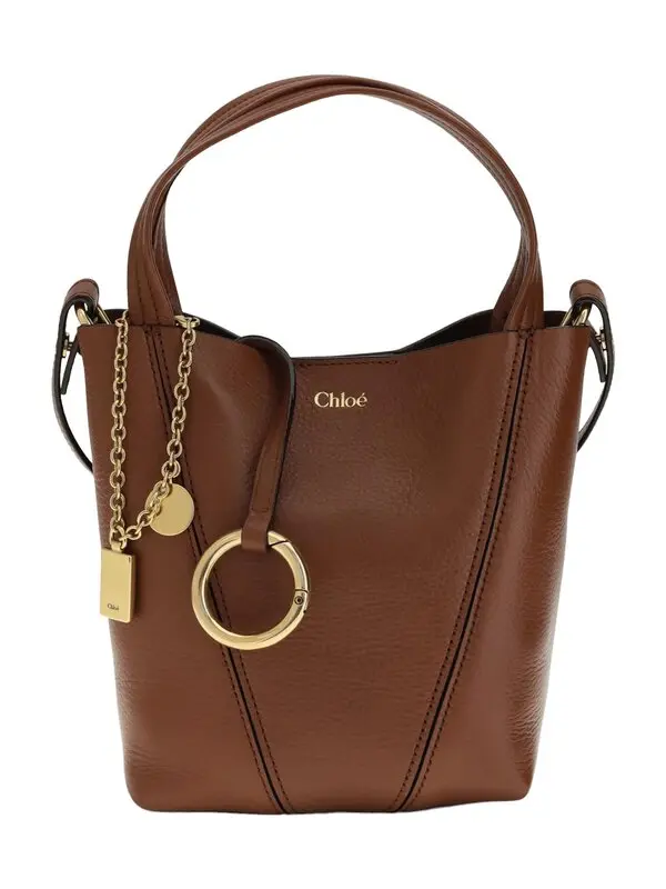 Chloé Spin Shoulder Bag - Brown