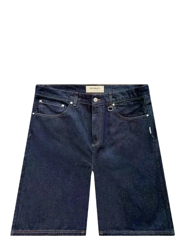 RETERNITY Retervity Essential Denim Shorts - Blue
