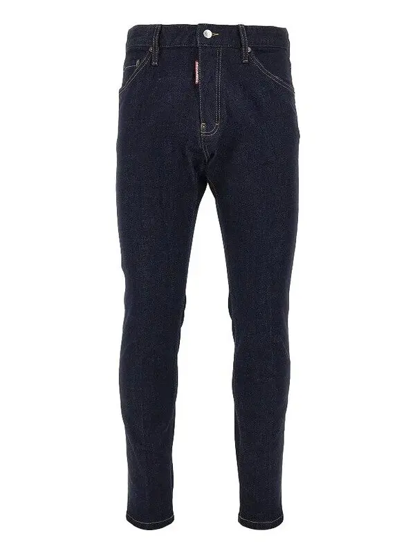 Dsquared2 Teddy Stretch Denim Pants - Blue