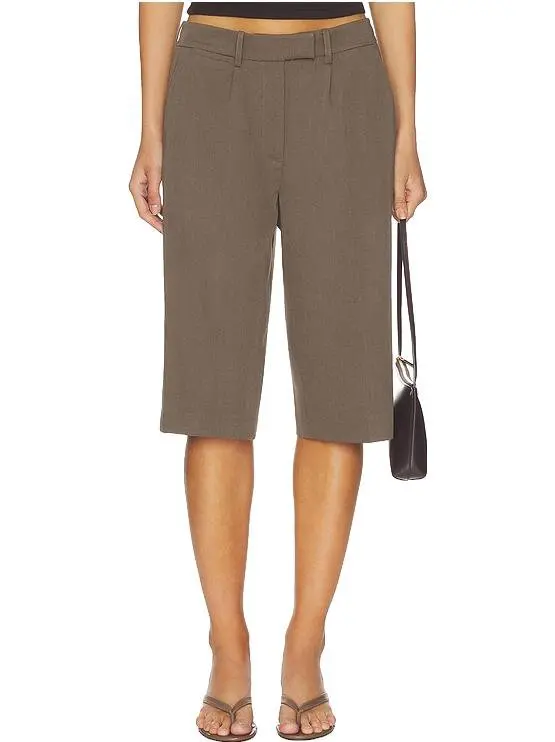 ALL MY LOVE Renee Shorts - Taupe