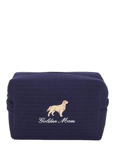 ABBODE Golden Mom Waffle Pouch - Navy
