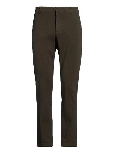 DONDUP Pants Chocolate Size Cotton, Elastane - Brown