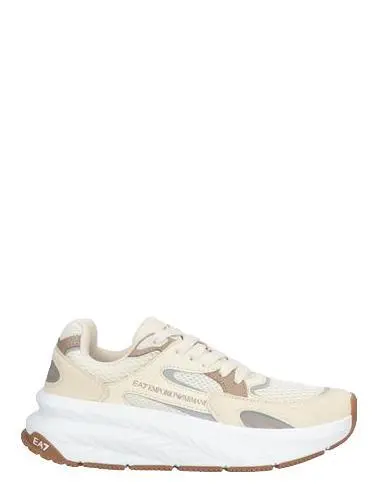 EA7 Polyester, Polyurethane, Polyamide, Elastane Sneakers - White