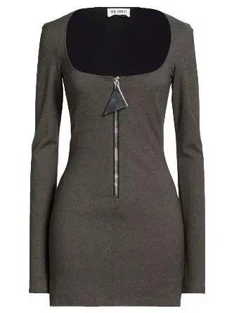Attico Bodycon Mini Dress - Grey