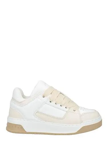 Hogan Two-tone Leather Low-top Sneakers - Beige