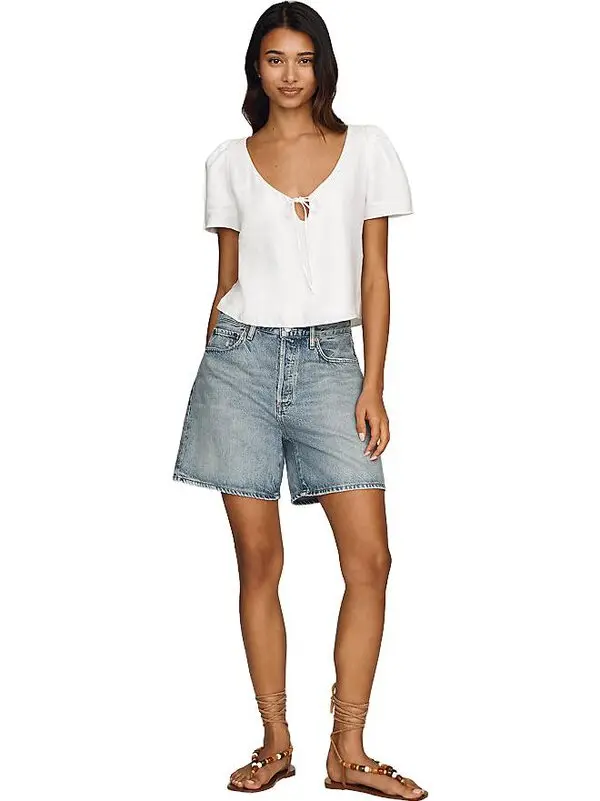 AGOLDE Dame Denim Shorts - Reset