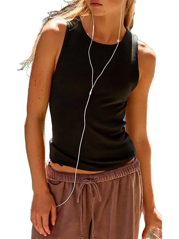 Free People Reformer Tank - Black