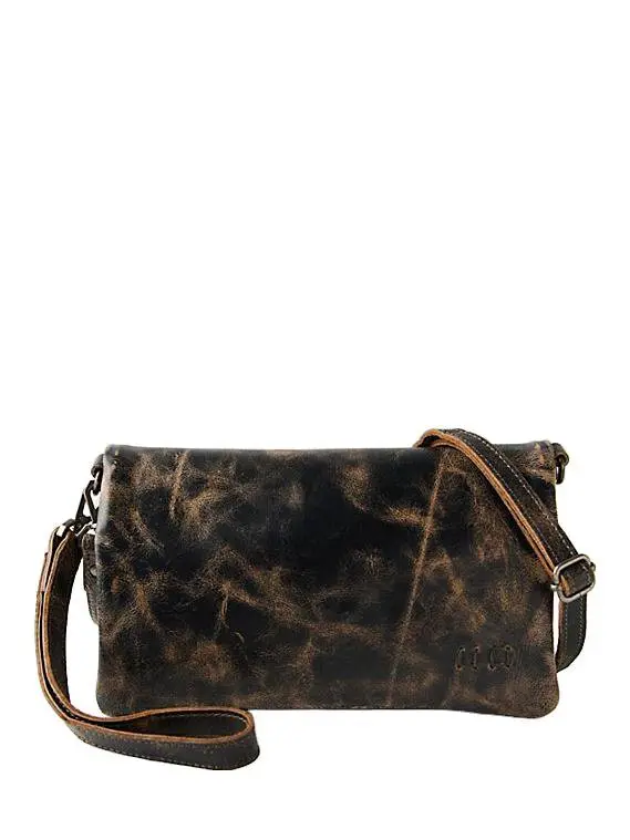 Bed Stu Cadence Convertible Leather Bag - Black Luxe