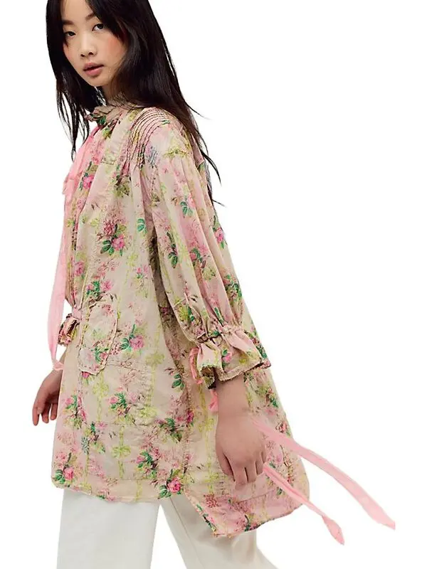 MAGNOLIA PEARL Amadeus Blouse - Pink Combo