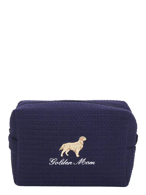 ABBODE Golden Mom Waffle Pouch - Navy