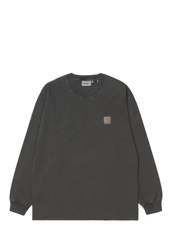 Carhartt Crew Neck Long-sleeved T-shirt - Black