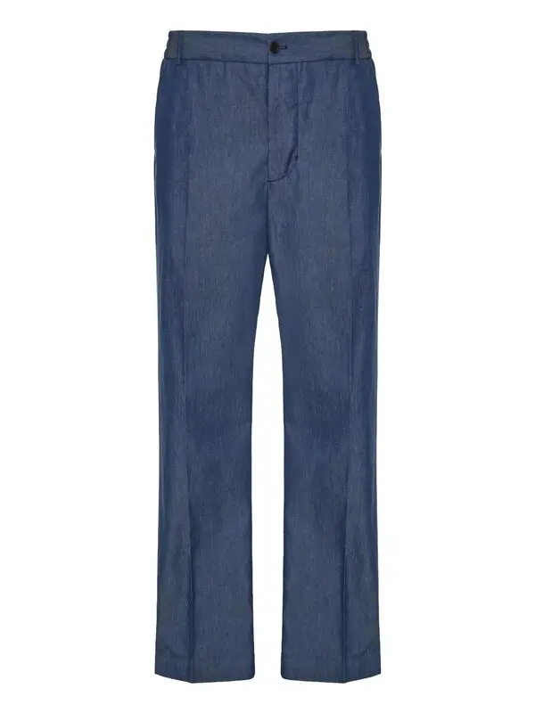 Moncler Straight-leg Trousers - Dark Blue