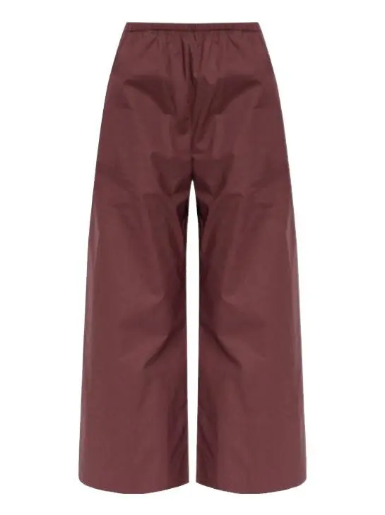 BY MALENE BIRGER Luisa Wide-leg Pants - Wine Red