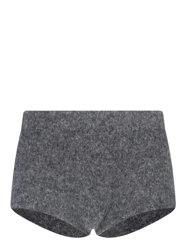 ENTIRE STUDIOS Knit Shorts - Smoke