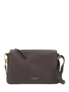 GIANNI CHIARINI Zippered Shoulder Bag - Black