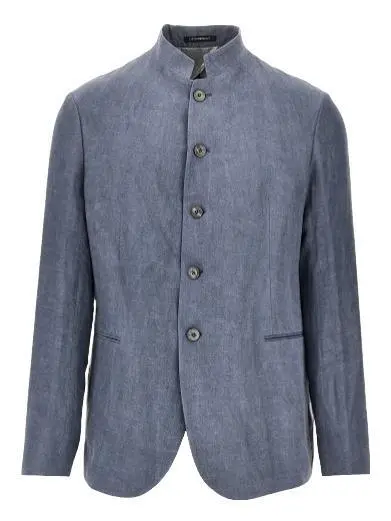 Emporio Armani Long Sleeve Jacket - Gray