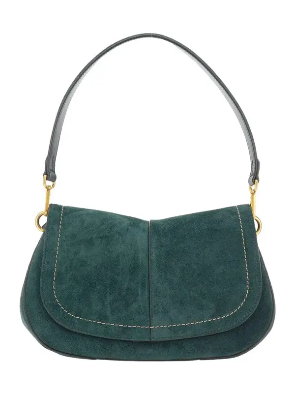 GIANNI CHIARINI Helena Round Shoulder Bag - Green
