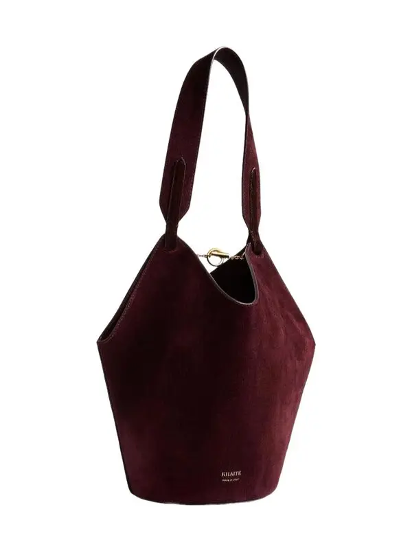 Khaite Lotus Mini Tote - Black