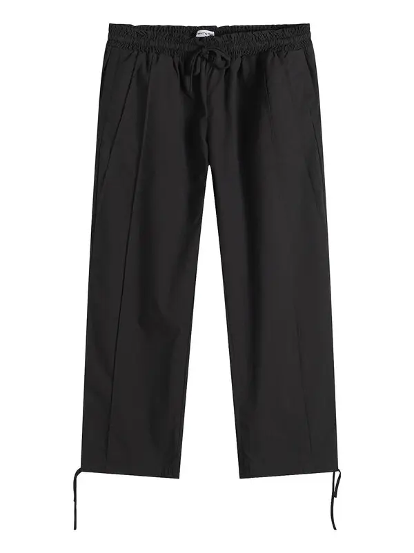 PEACHY DEN Deba Wide-leg Trousers - Onyx