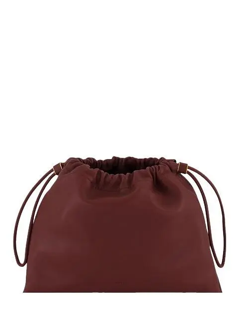 Vince Sarai Leather Crossbody Bag - Natural