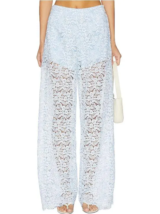 Generation Love Cleo Lace Pants - Blue