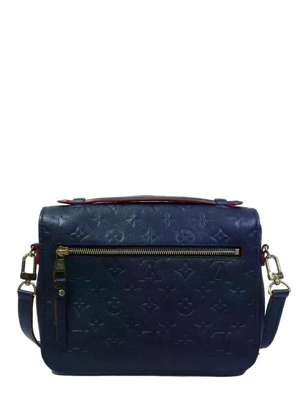 LOUIS VUITTON Pochette Metis Calfskin Bag - Blue