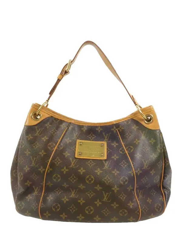 LOUIS VUITTON Monogram Galliera Shoulder Bag - Brown