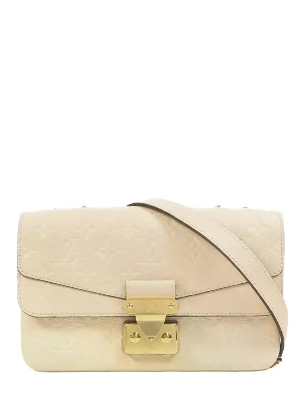 LOUIS VUITTON Empreinte Marceau Monogram Shoulder Bag - Neutrals