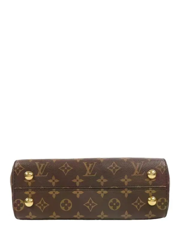 LOUIS VUITTON Bb Cluny Monogram Tote Bag - Brown