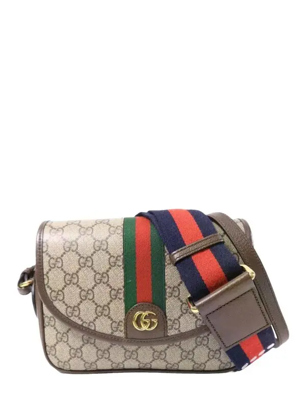 Gucci Ophidia Gg Crossbody Bag - Neutrals