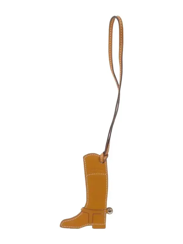 Hermès Paddock Calfskin Boots Charm - Brown