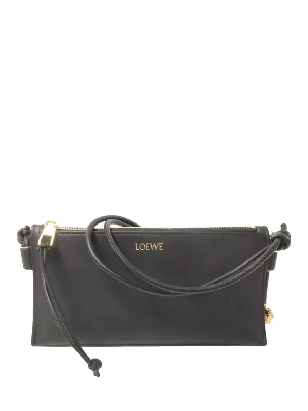 Loewe Joya Pouch Shoulder Bag - Black