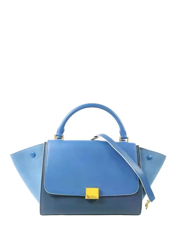 Celine Small Trapeze Shoulder Bag - Blue