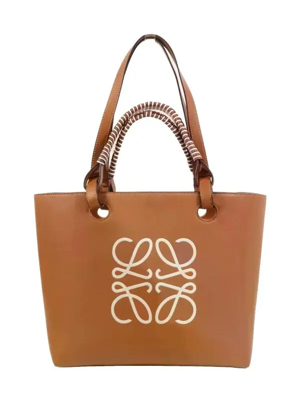 Loewe Anagram Tote Bag - Brown