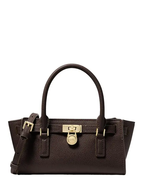 Michael Kors Hamilton Moderne Extra-small Leather Crossbody Bag - Brown