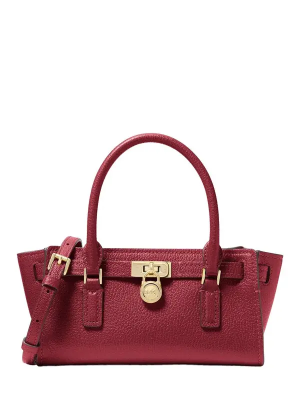 Michael Kors Hamilton Moderne Extra-small Leather Crossbody Bag - Red