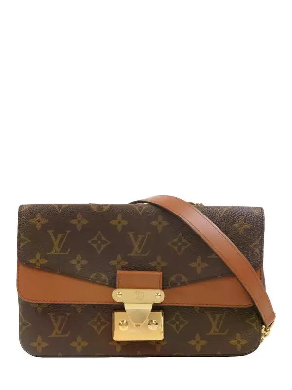 LOUIS VUITTON Marceau Monogram Shoulder Bag - Brown
