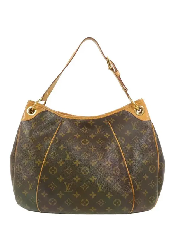 LOUIS VUITTON Monogram Galliera Shoulder Bag - Brown